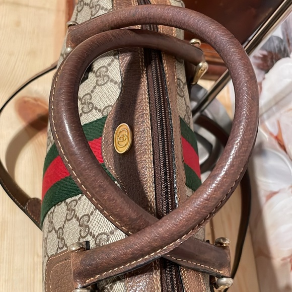 Gucci | Bags | Gucci Pvc 2way Bag | Poshmark